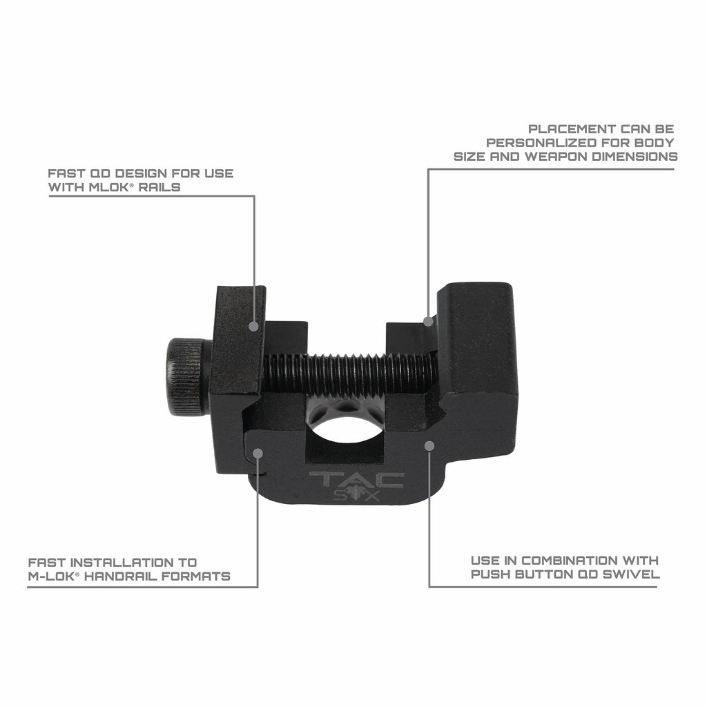 Allen Company Citadel Qd Picatinny Rail Weapon Mount - Black ...