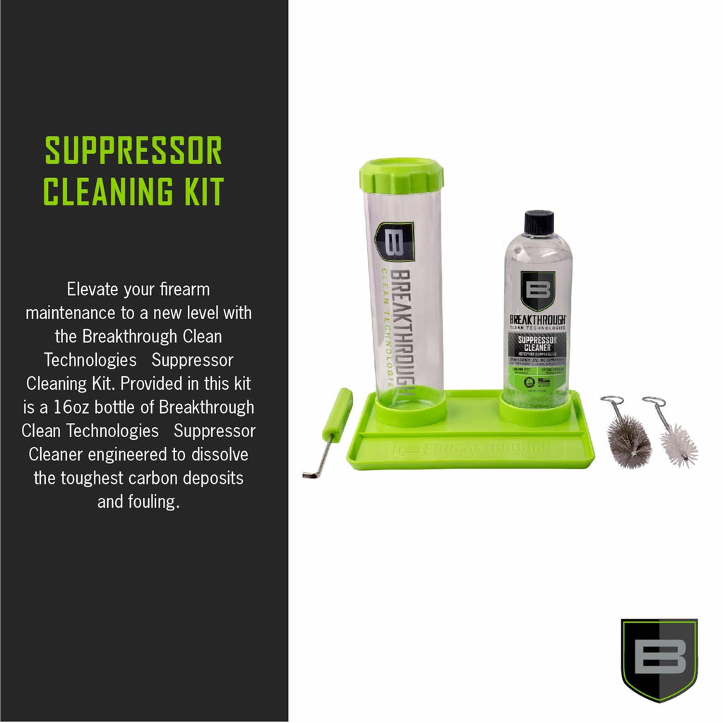Breakthrough Clean Technologies Suppressor Cleaning Kit - 16oz ...