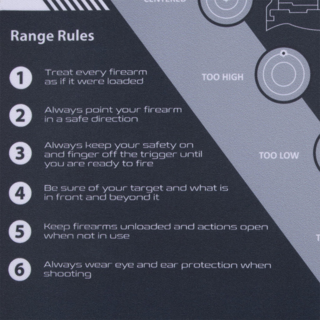 Allen Company Krome™ Handgun Shooting Range & Cleaning Mat - Black/Gra ...