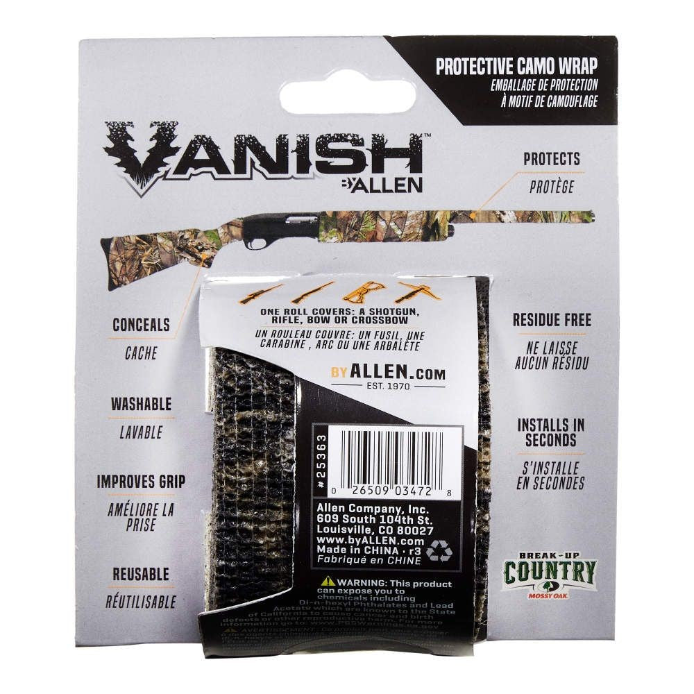 Vanish Protective Camo Wrap - 15' Roll – Southlandarchery