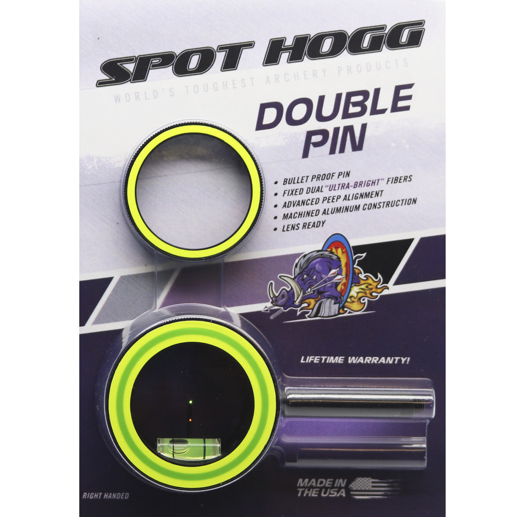 Spot Hogg Sight Head Double Pin .019 w/ Alignment Rings - Right Hand ...