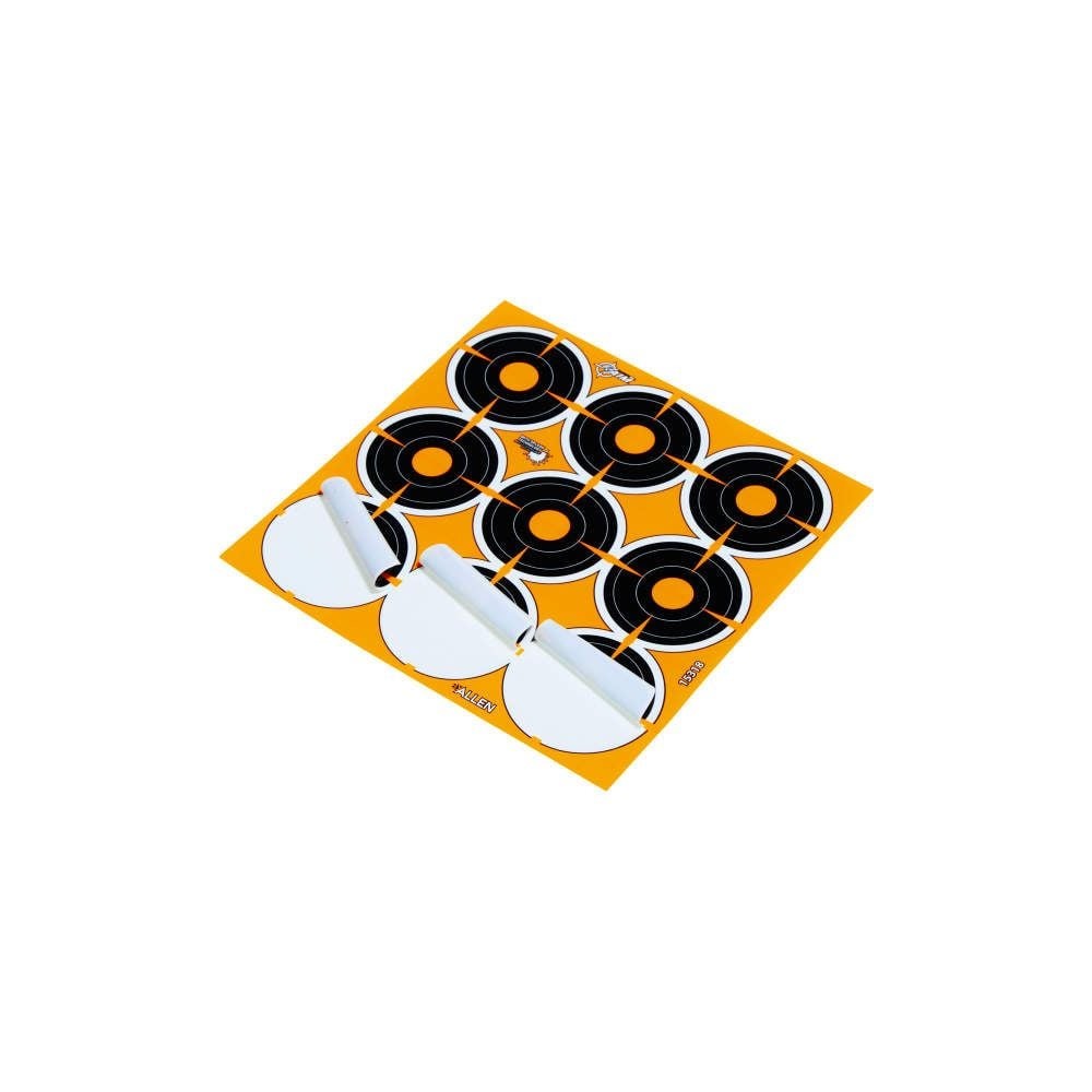 EZ Aim Adhesive Splash Reactive Paper Shooting Targets, 2" Bullseye ...