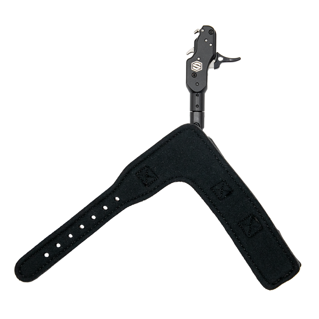 Scott Archery S2 Solid Dual Sear Buckle Strap Bow Release - Black ...