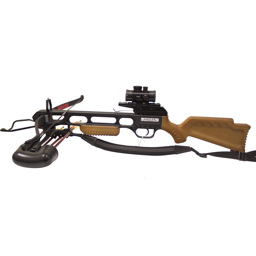 SAS Jaguar 175lbs Recurve Crossbow Red Dot Scope Package – Southlandarchery
