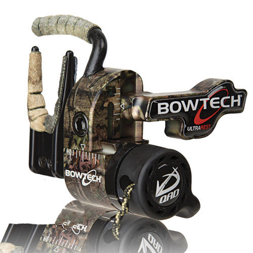QAD Bowtech Ultrarest Archery Rests Left/Right Hand - Black/Red/Mossy ...