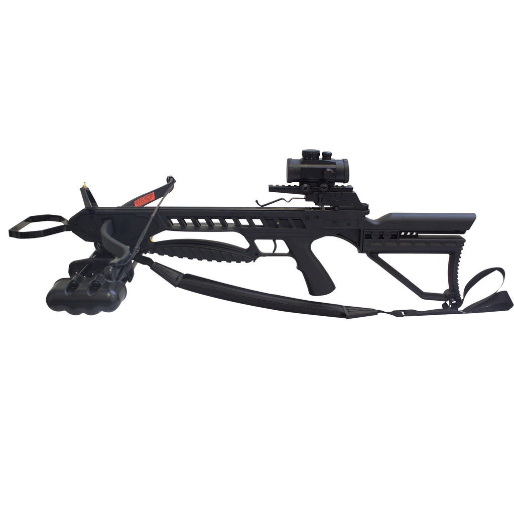 SAS Disturbance 175LBS Recurve Crossbow with 4pcs of 16" alum. bolt ...