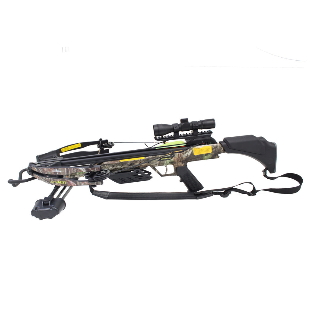 SAS Authoirity 175lbs Compound Crossbow 4x32 Scope Package - Open Box ...