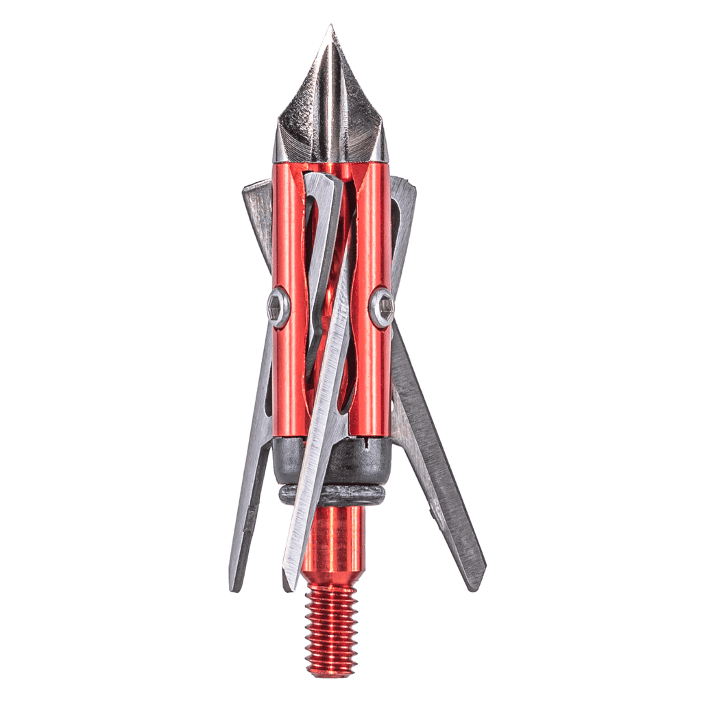 RAGE 3 Blade Chisel Tip SC Mechanical Broadhead 100 Grain 1.6" Cut - 3 ...