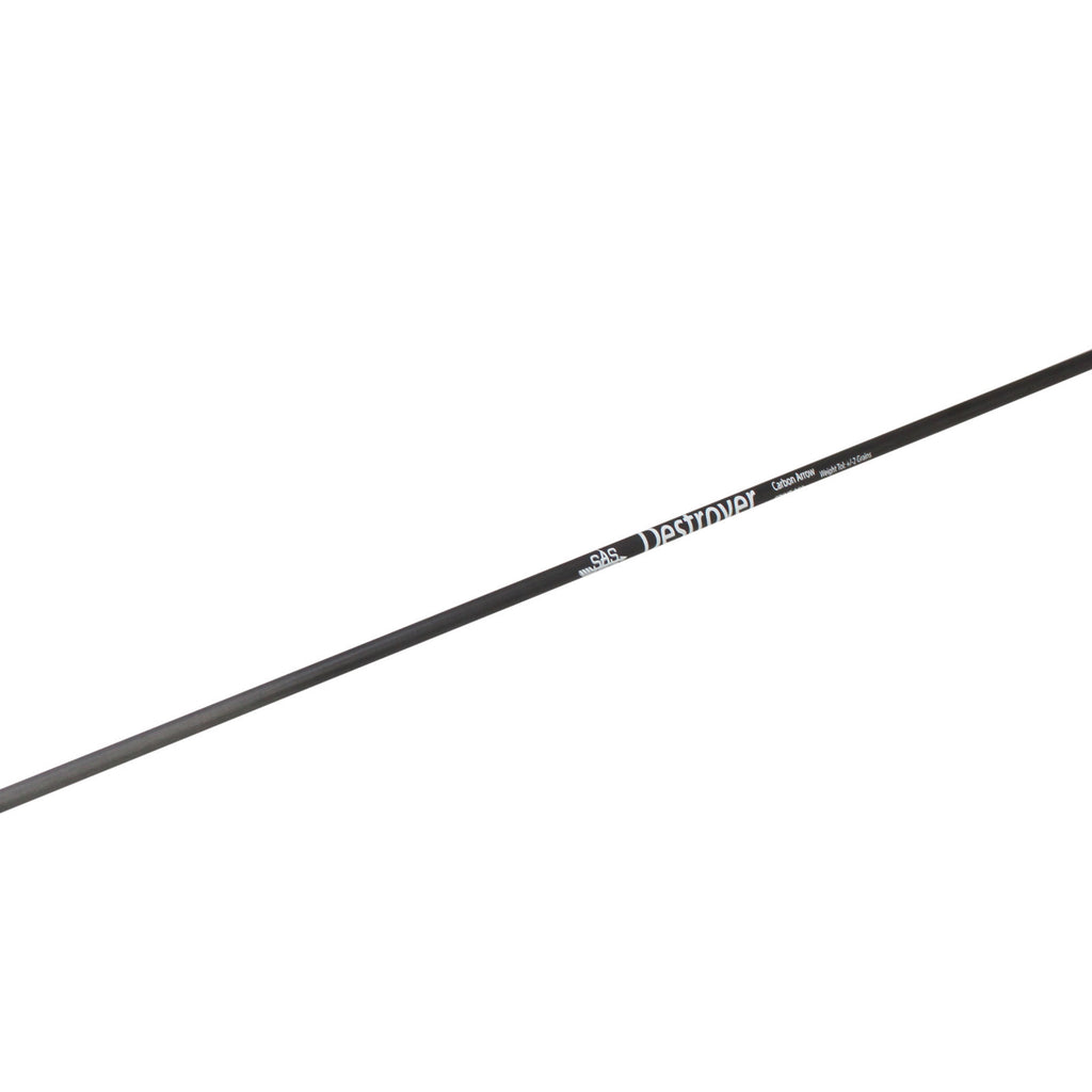 SAS Destroyer 350/400/500 Carbon Shafts with Insert, Collars and Nocks ...
