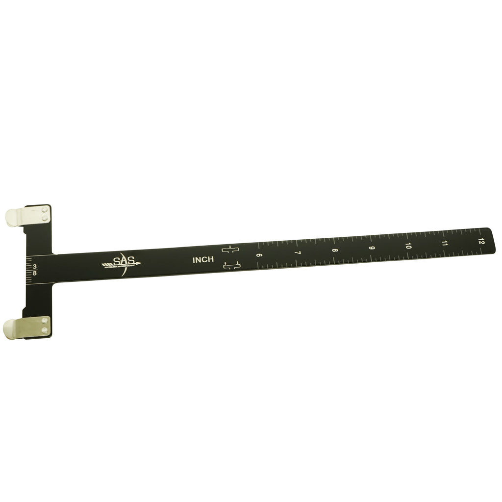 SAS Archery Bow T-Square Tool String Measurement - Black, Blue, or Red ...