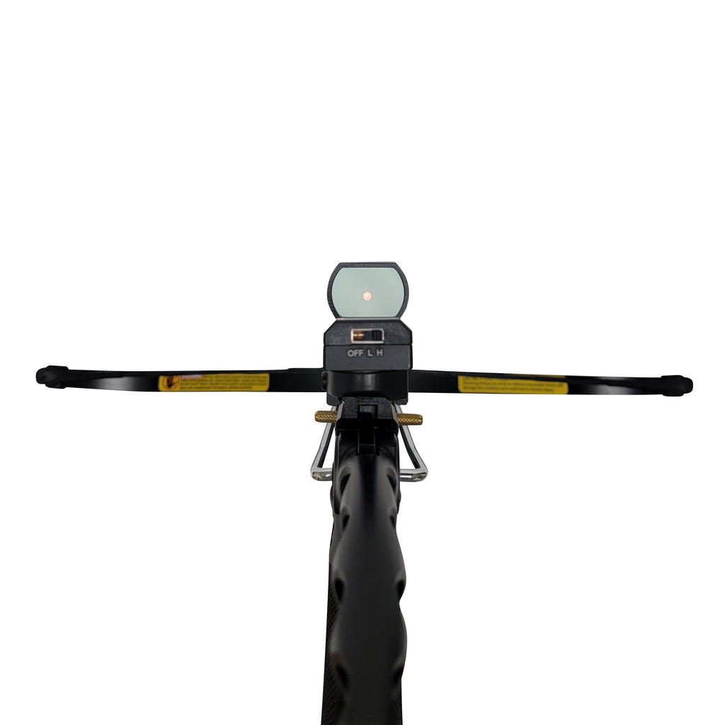 SAS Prophecy 80 Pound Self-cocking Pistol Crossbow with Red Dot Scope ...