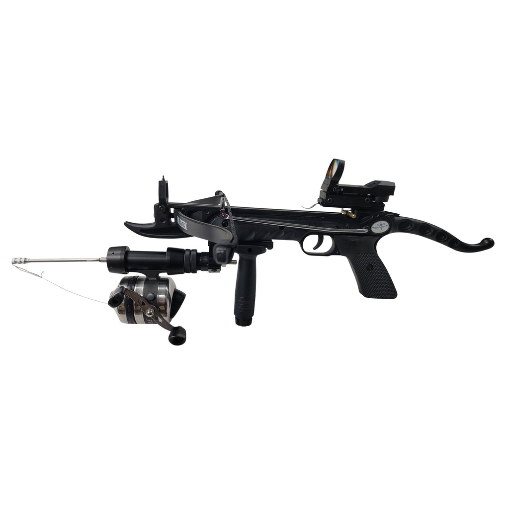 SAS Prophecy 80 Pound Self-cocking Pistol Crossbow Red Dot Scope Bowfi ...