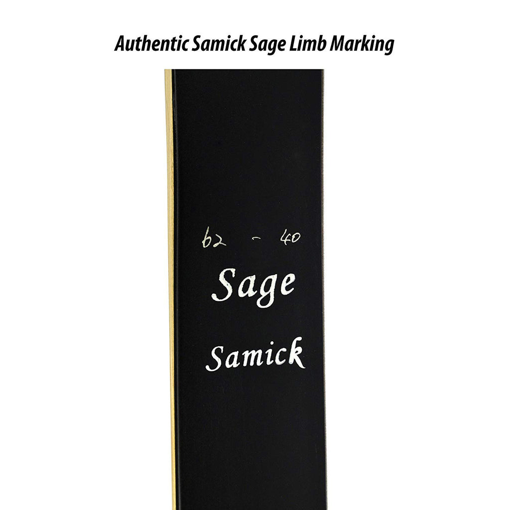 Samick Sage Recurve Bow Limbs 25lbs - Open Box – Southlandarchery