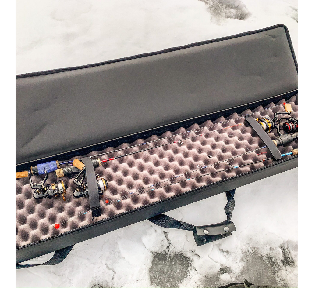 Lakewood Ice Rod Caddy Black/Green/Gray - 3 Sizes Available ...