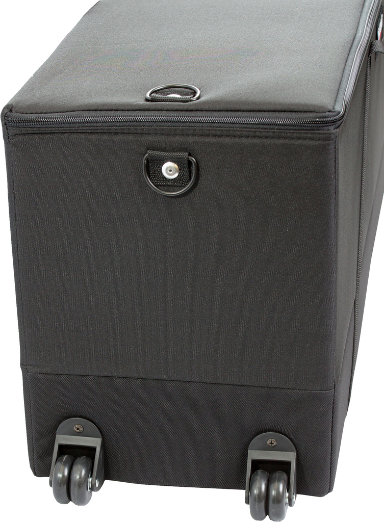 Lakewood 41" Double Bow Case Combo Includes Wheel Kit - Black ...