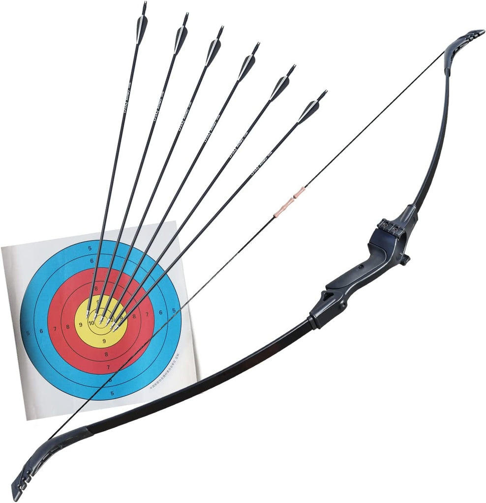 Youth Archery Shooting Practice Bow Package with 6 x Arrows, armguard ...