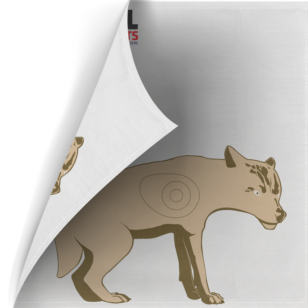 Morrell NASP-IBO Coyote Two Sided Lifesize Target Face – Southlandarchery