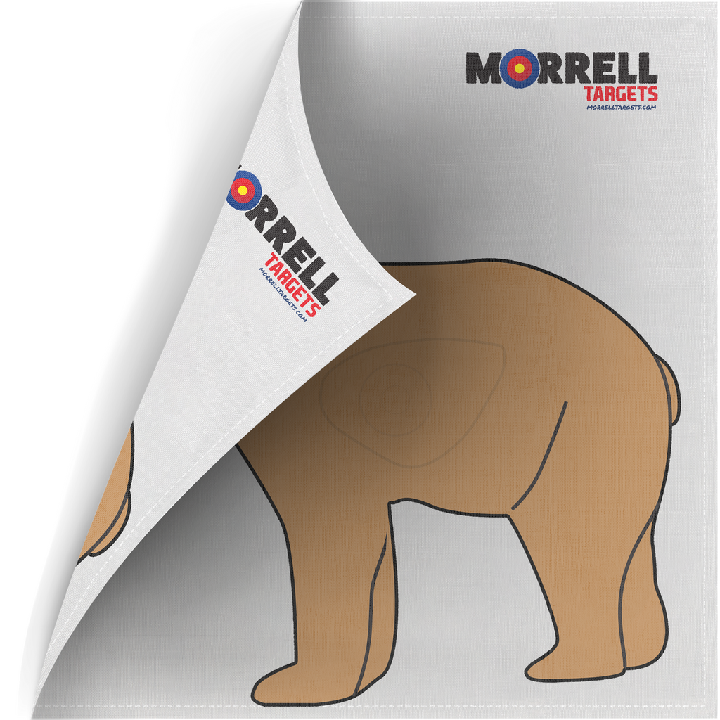 Morrell NASP-IBO Bear Two Sided Lifesize Target Face – Southlandarchery
